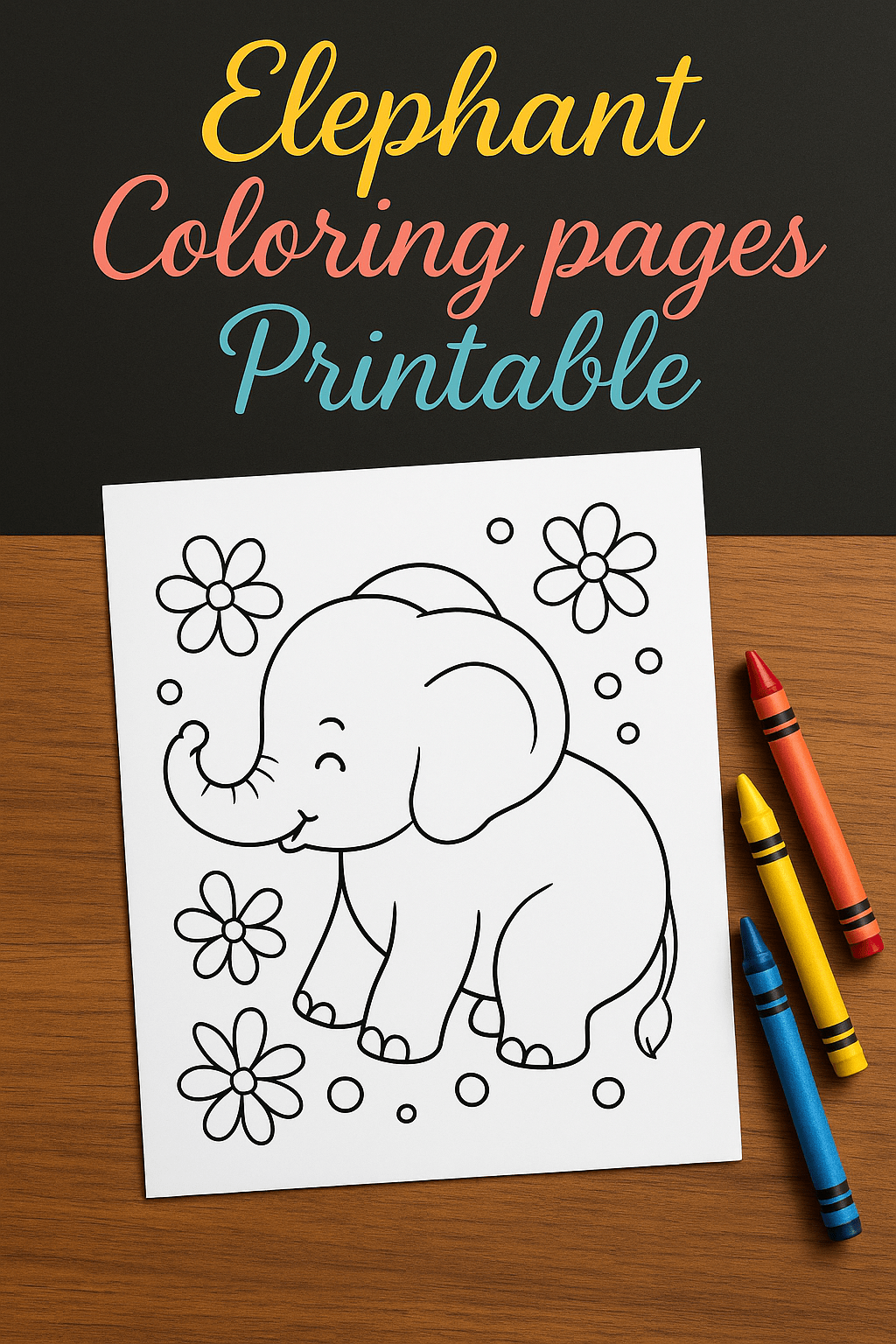 Elephant Coloring Pages Printable – Fun, Free & Perfect for Kids ...